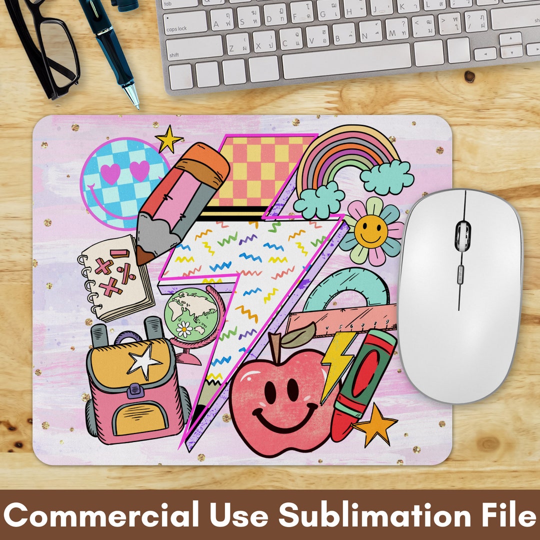Teacher PNG Sublimation Files Teacher Mouse Pad Sublimation Designs ...