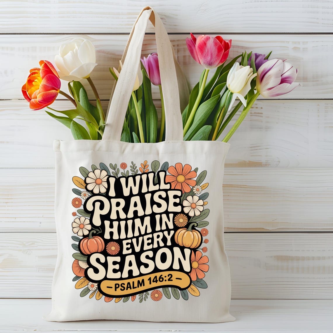 Fall PNG, I Will Praise Him in Every Season Thanksgiving PNG Autumn ...