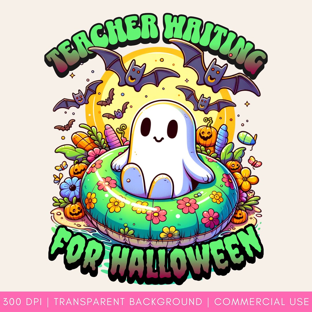 Teacher PNG Files Mug Sublimation Design, Teacher Halloween PNG Mug PNG ...