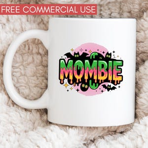 Funny Mombie PNG, Halloween Mom PNG, Halloween Mombie Design, Halloween ...