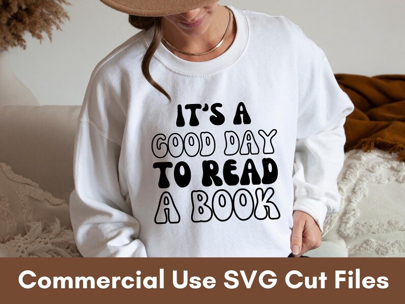 It's A Good Day to Read SVG Reading SVG Book Reading - Etsy
