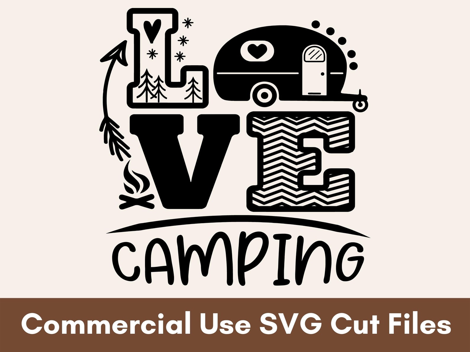 Love Camping SVG, Camping Shirt SVG, Camping Mug SVG, Happy Camping Svg ...