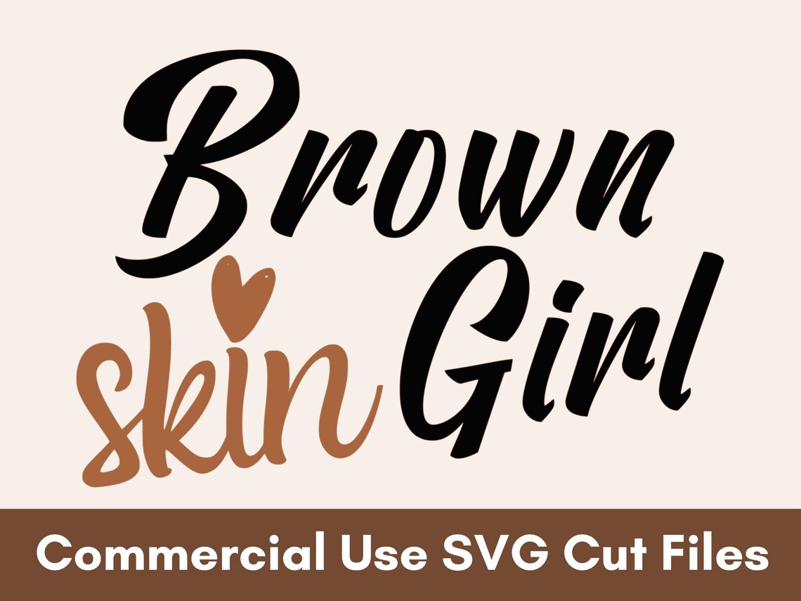 Brown Skin Girl SVG Afro Woman SVG Black Girl SVG Black - Etsy