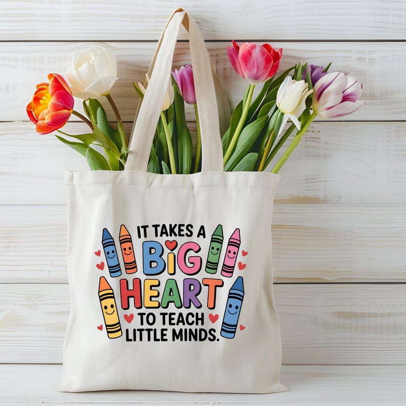 It Takes A Big Heart to Teach Little Minds PNG Sublimation File ...