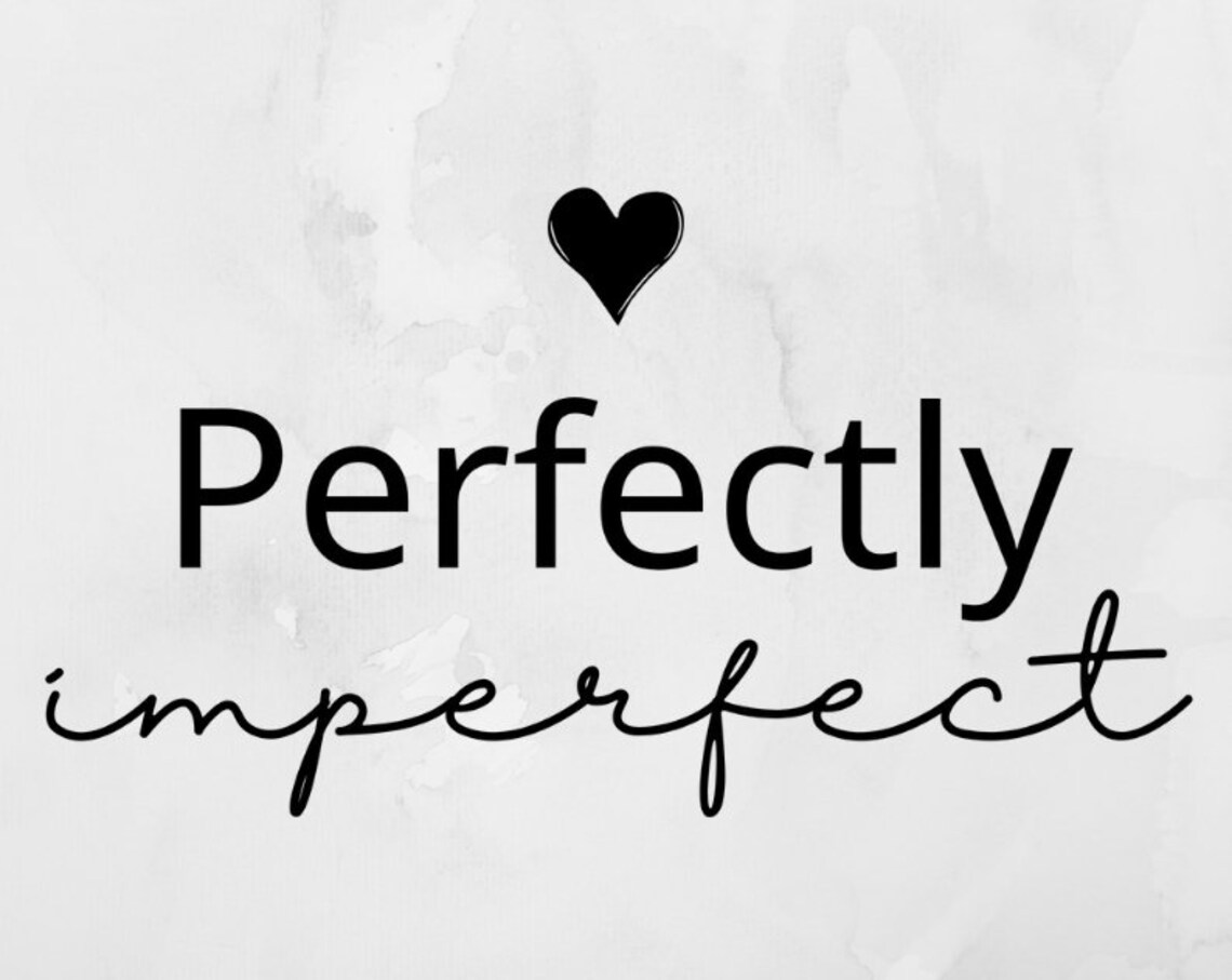 Perfectly Imperfect SVG Christian SVG Bible Verse SVG | Etsy