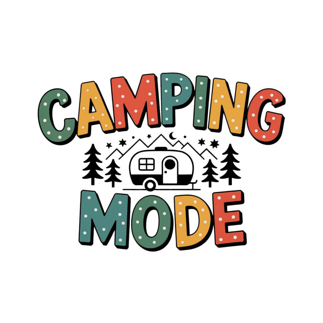 Camping PNG, Camping Mode PNG, Retro Summer, Family Adventure ...