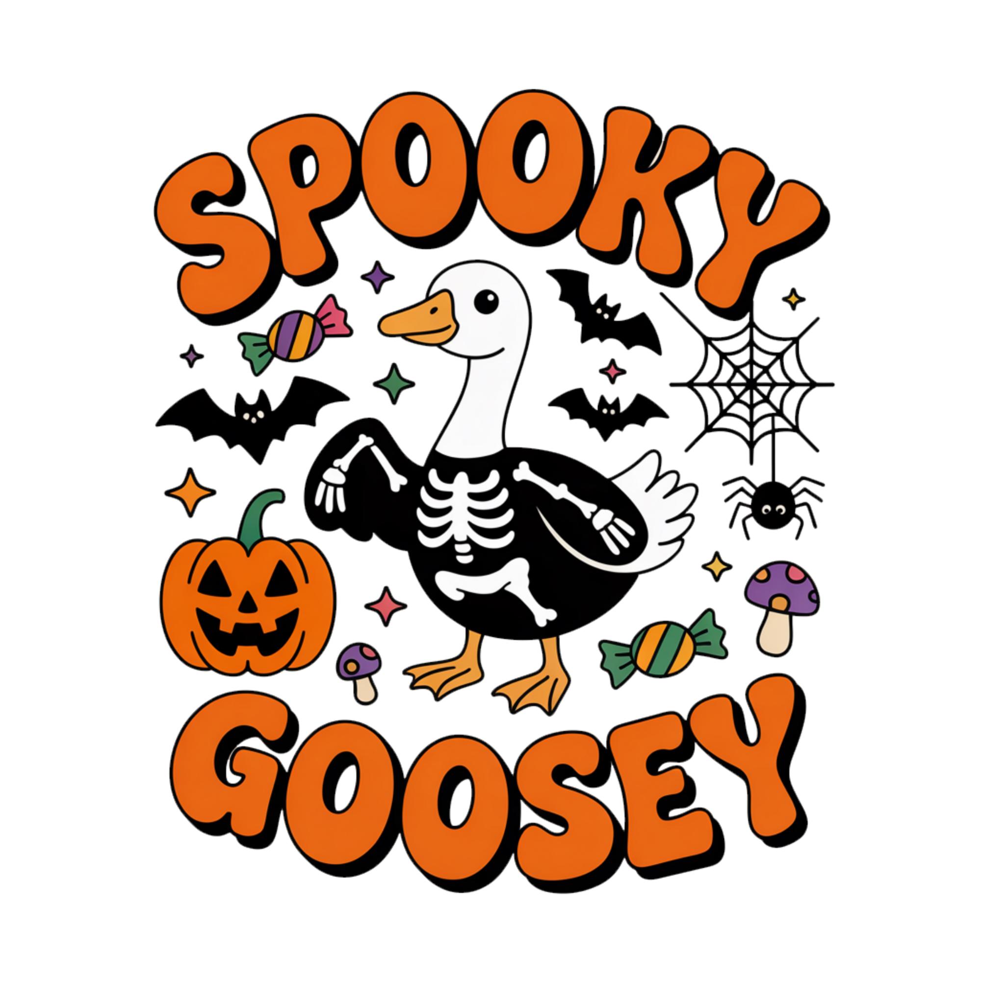Spooky Goosey PNG, Spooky Goose PNG, Funny Halloween PNG, Retro Png ...