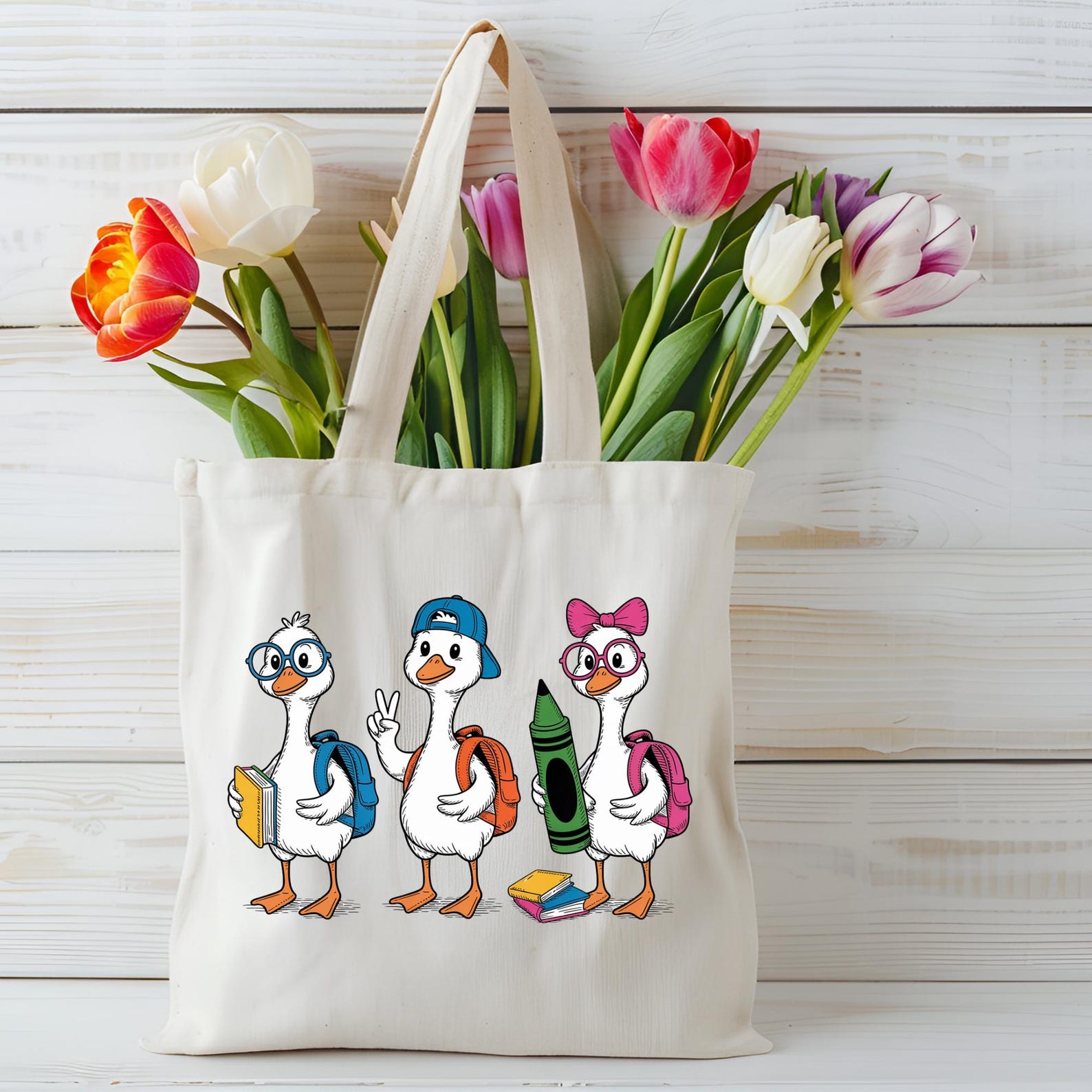 Goose Back to School PNG, Kindergarten Goose, Back to School Goose PNG ...