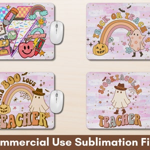 Teacher PNG Sublimation Bundle, Teacher Mouse Pad Sublimation Designs ...