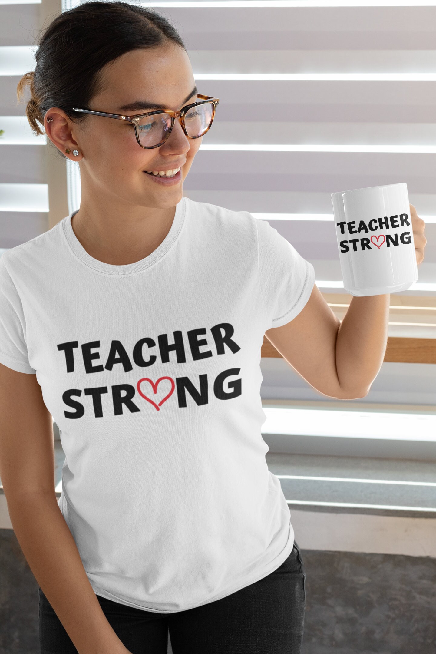 Teacher Strong SVG Teacher SVG Teacher Shirt SVG Teacher | Etsy