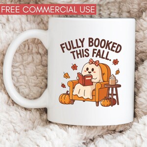 All Booked for Fall Book 2025 PNG, Cute Fall Book Lover Sublimation ...