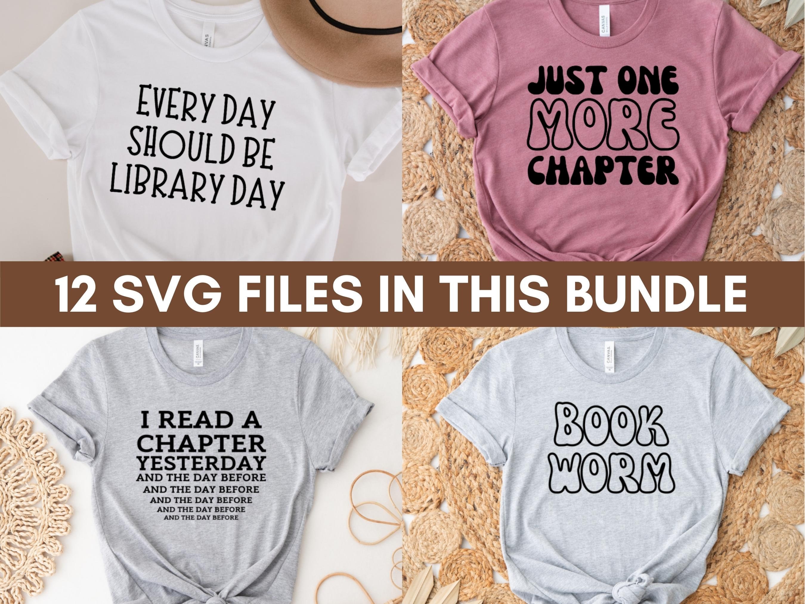 Reading SVG Bundle Book SVG Files for Cricut Book SVG - Etsy UK