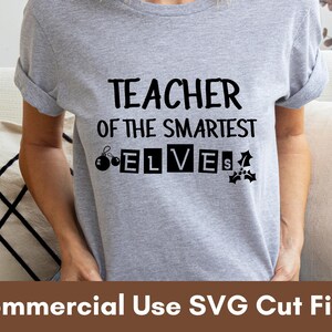 Teacher Christmas SVG, Teacher SVG, Christmas Shirt SVG, Funny ...