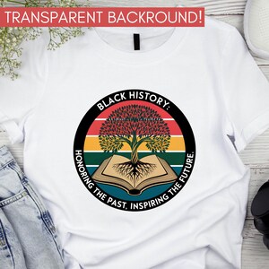 Black History Month PNG, Black History Tree PNG, Honoring Black History ...