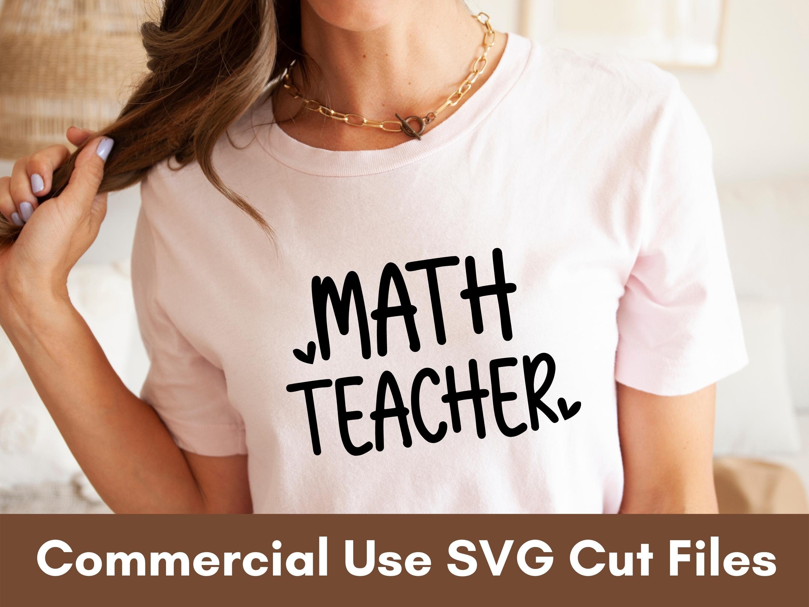 Math Teacher SVG Math SVG Teacher Quotes SVG Teacher Shirt - Etsy UK