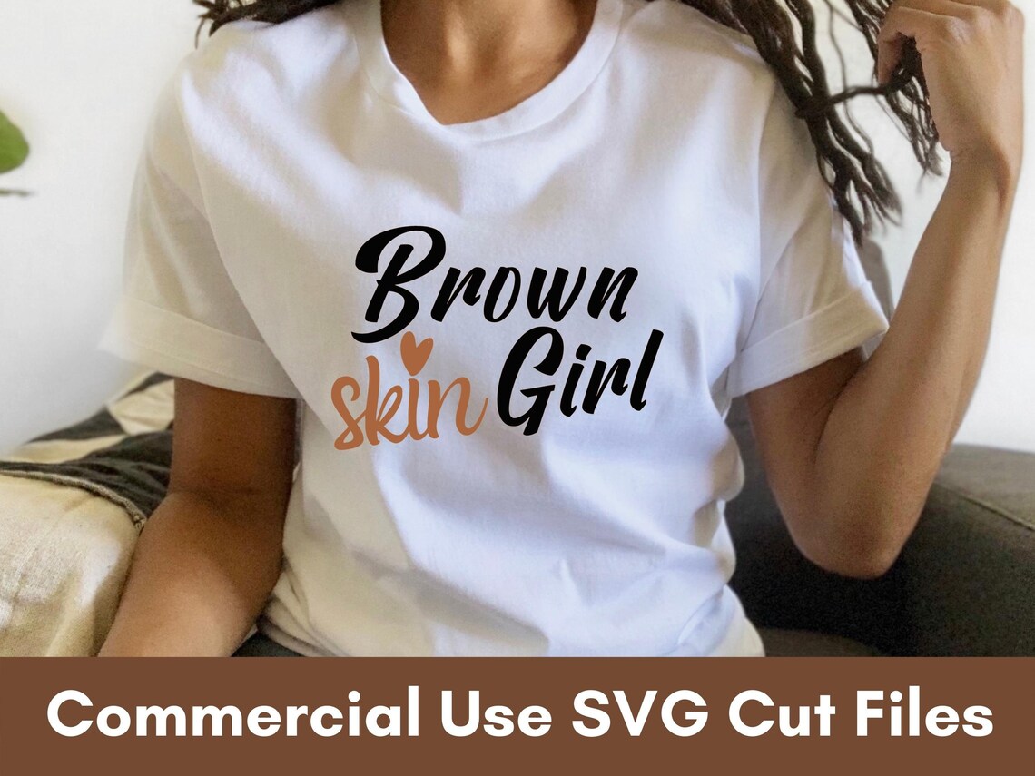 Brown Skin Girl SVG Afro Woman SVG Black Girl SVG Black - Etsy