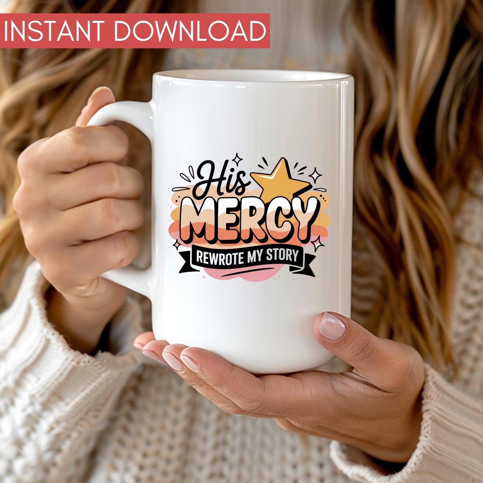 His Mercy PNG, Bible Verse PNG, Faith PNG, Keep You Faith, His Mercy ...
