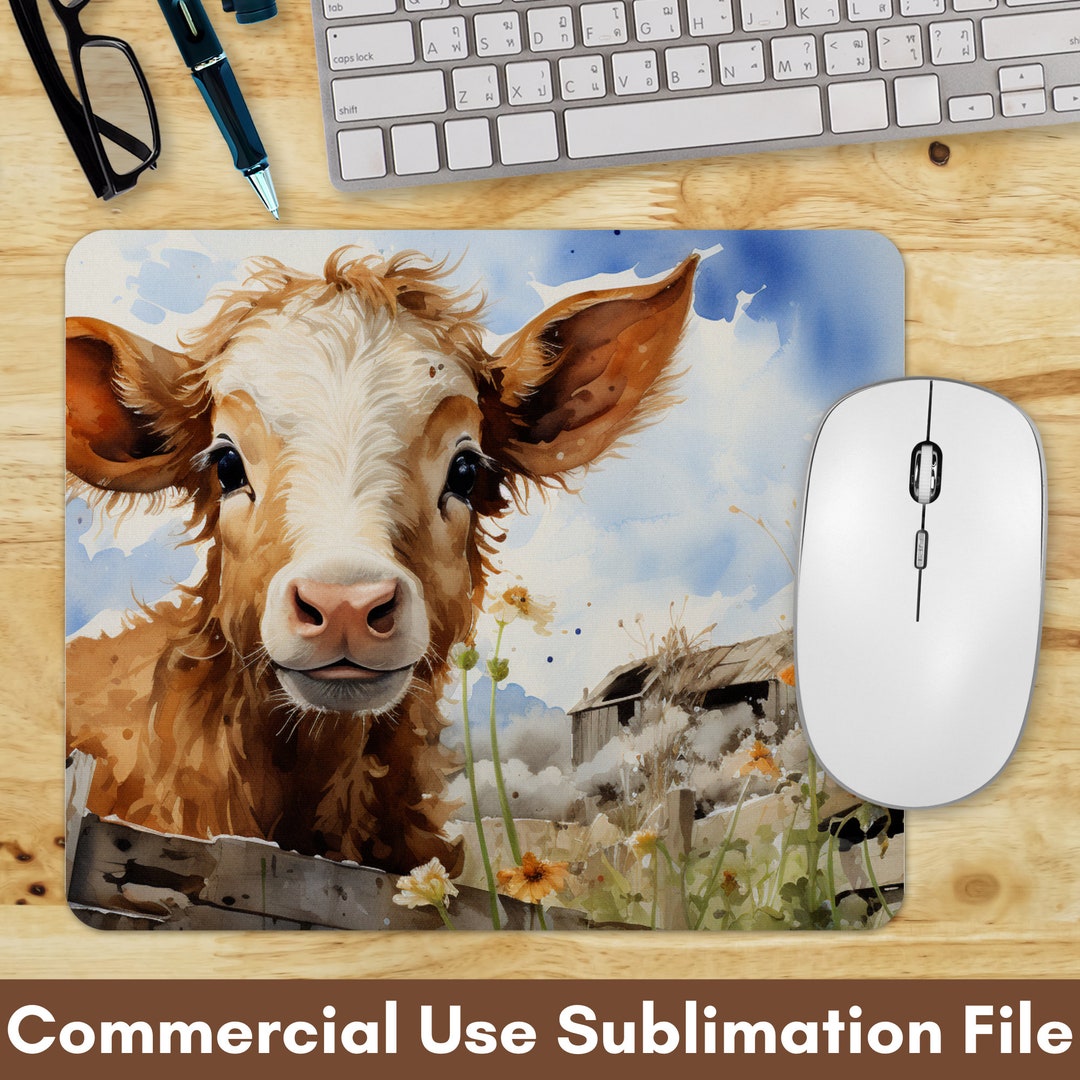 Farm Animals PNG File for Sublimation Mouse Pad Sublimation Designs ...