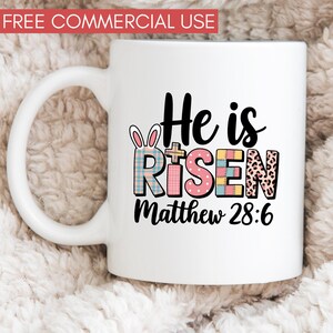 He is Risen PNG, Matthew 28:6, Risen PNG, Easter Doodle PNG, Easter ...