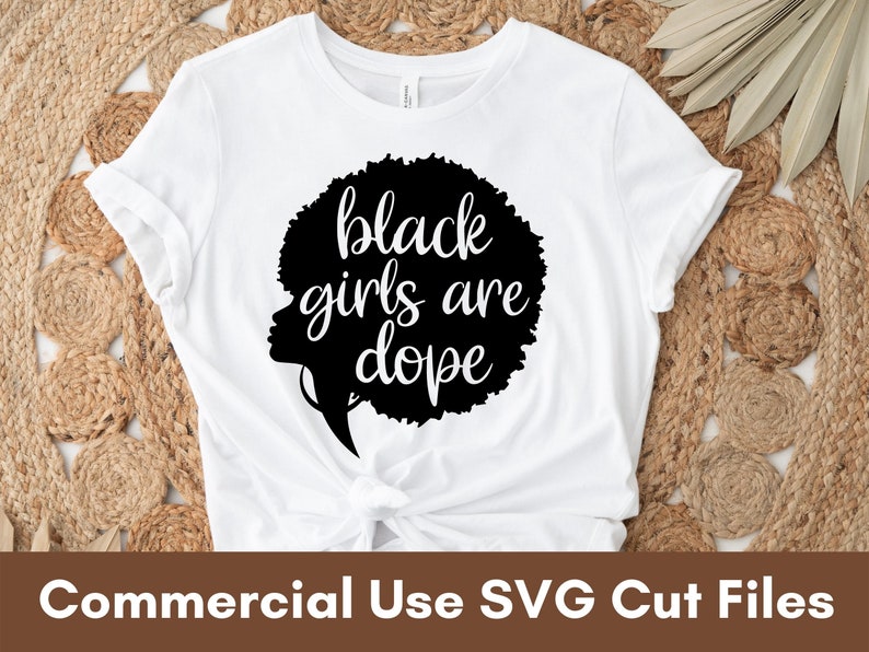 Black Girls Are Dope SVG Afro Woman SVG Black Girl SVG - Etsy