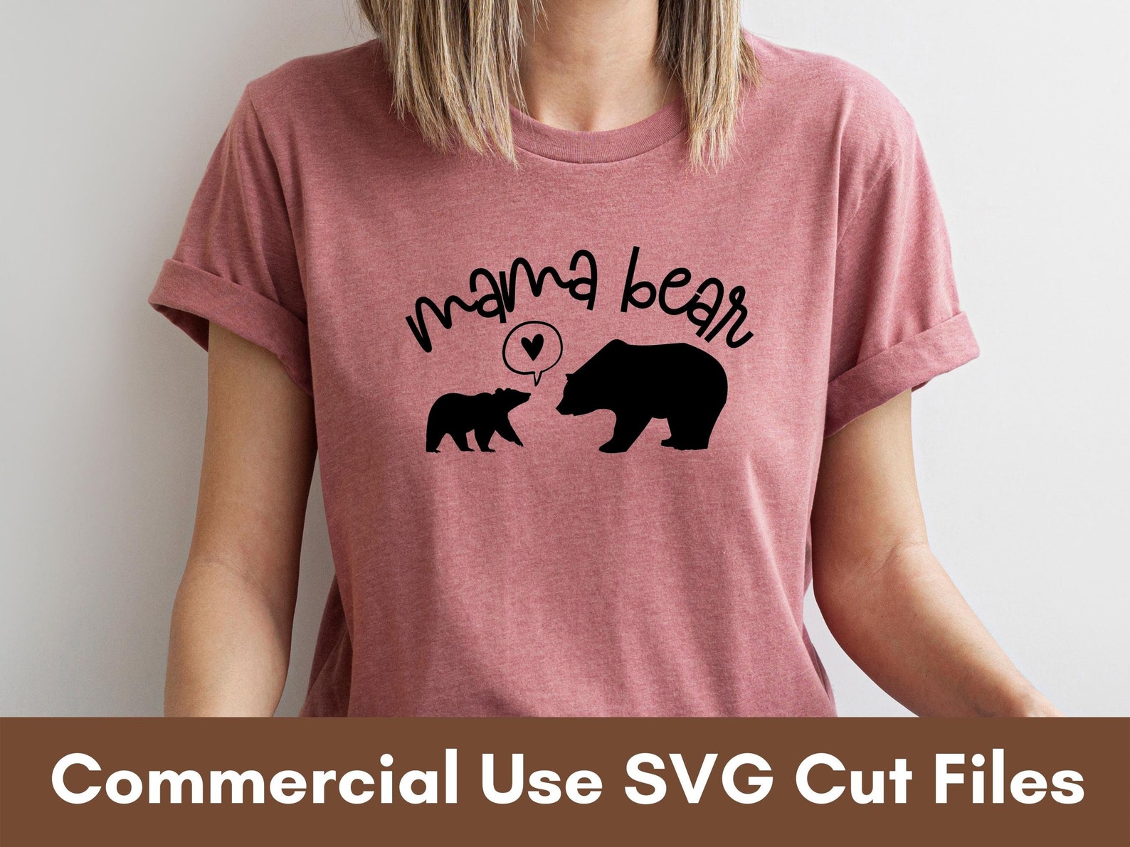 Mama Bear SVG, Baby Bear SVG, Bear Family SVG, Mama Bear Cut File, Mama ...
