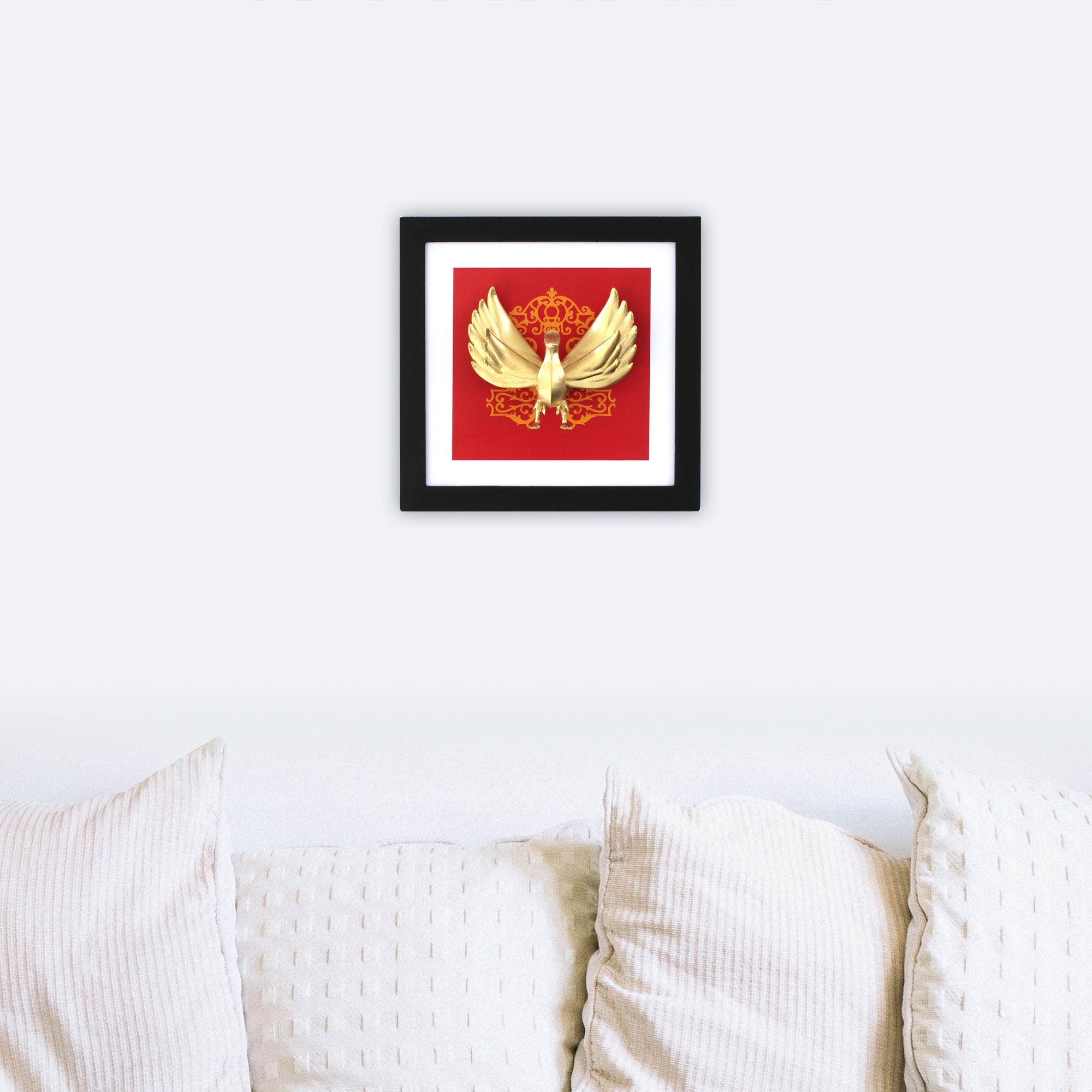 Liverpool FC Gold Phoenix Arte de pared en 3D Escultura - Etsy España