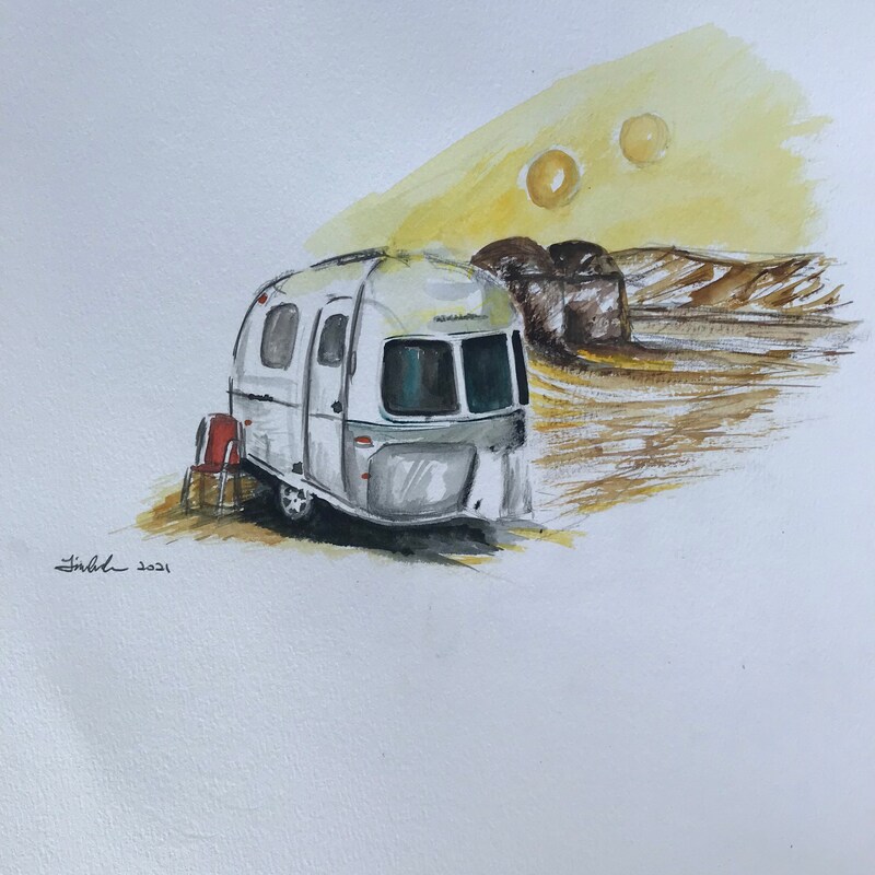 Airstream Art - Etsy