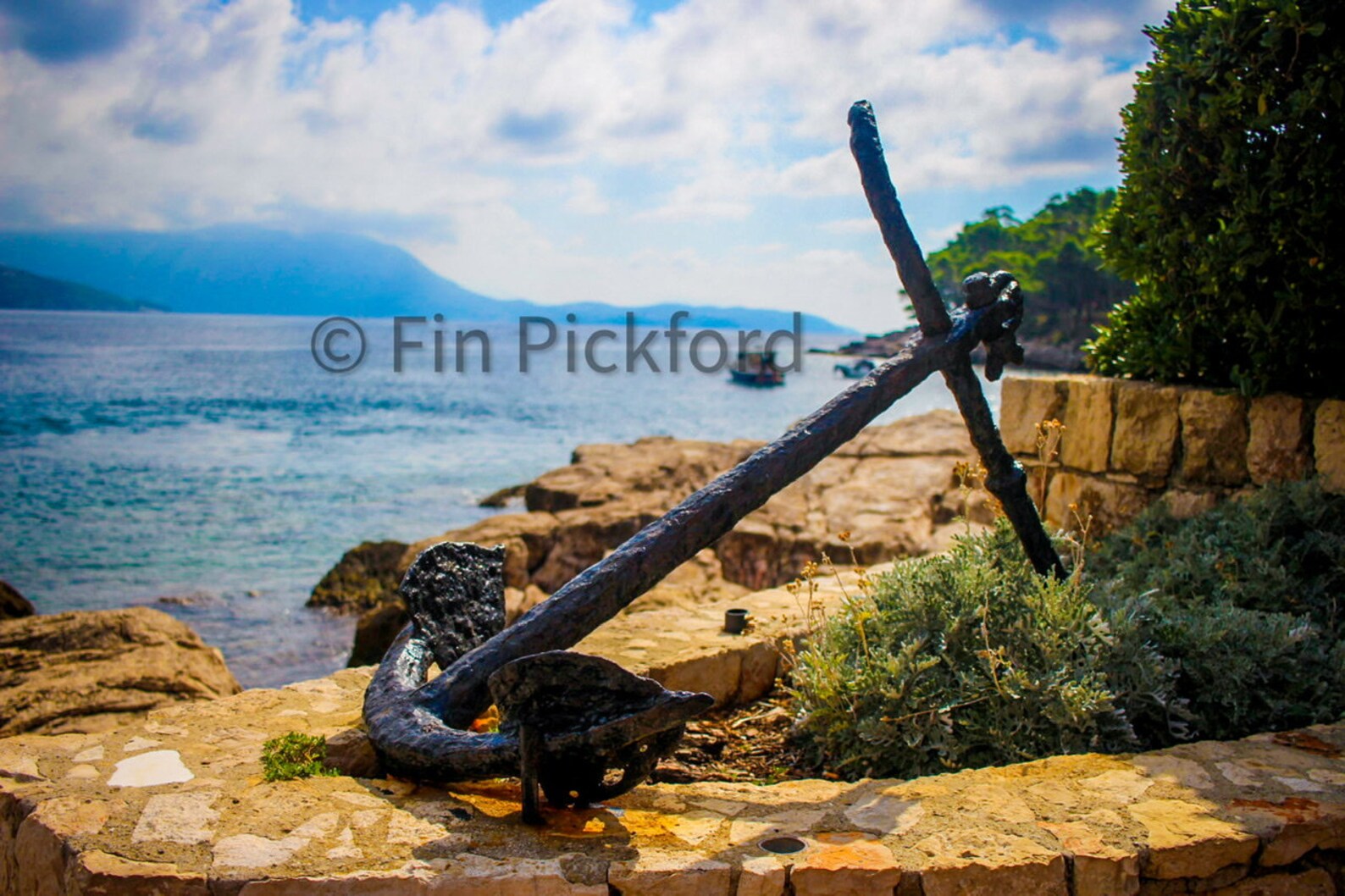 Croatian Anchor, Dubrovnik. Travel Photography - Instant Digital ...
