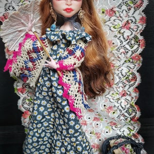 Ooak Monster High Custom Doll Viperine Gorgon 19th-century English ...