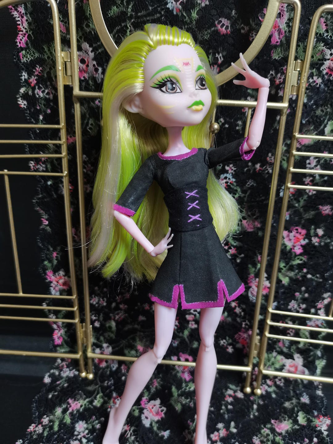 Set Clothes Corset Dress Monster High Doll Handmade Set Doll Clothes - Etsy
