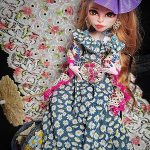 Ooak Monster High Custom Doll Viperine Gorgon 19th-century English ...