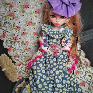 Ooak Monster High Custom Doll Viperine Gorgon 19th-century English ...