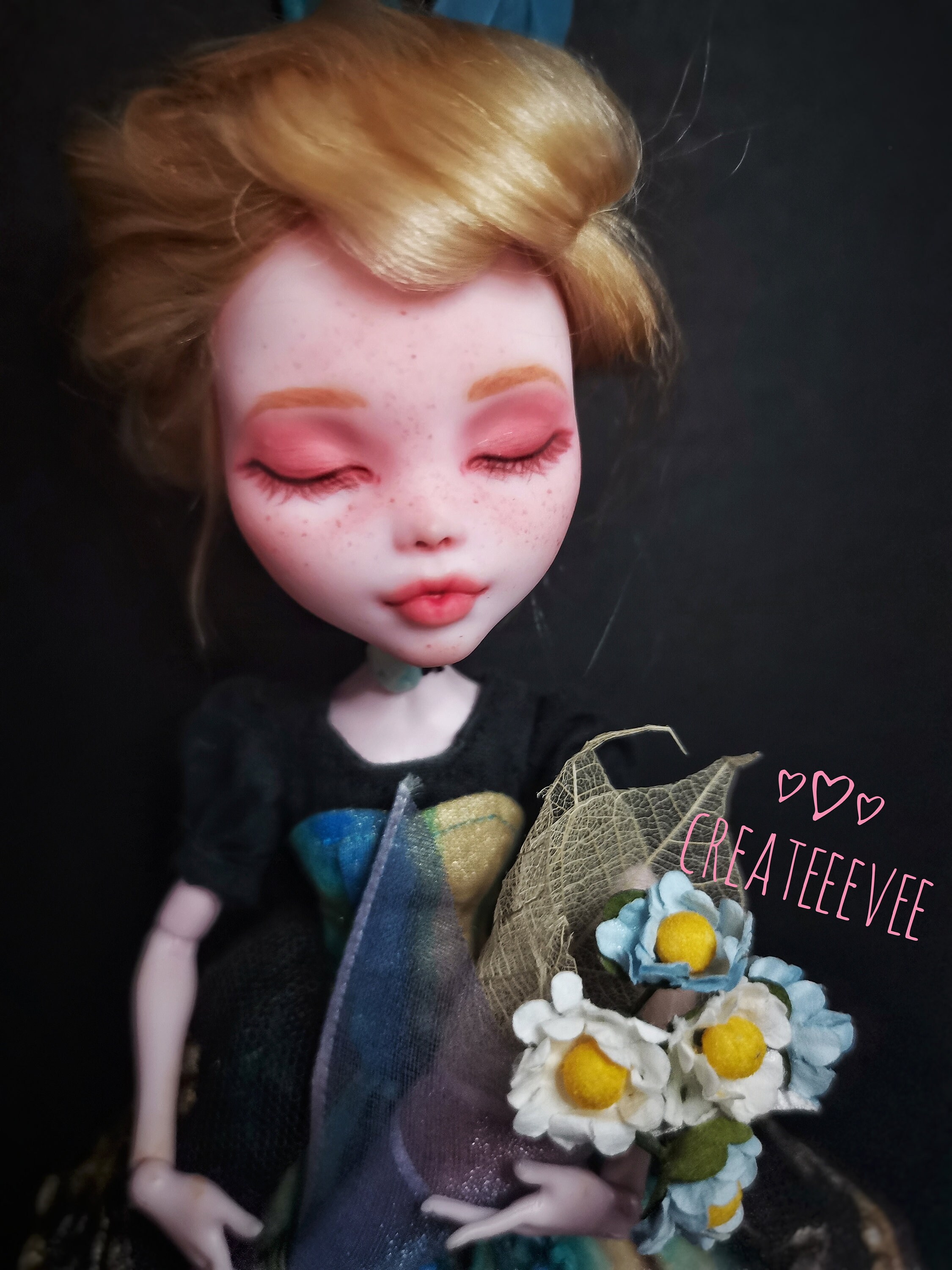 Ooak Monster High Custom Repaint Doll Ballet Dancer / Ballerina / Sleeping Beauty Ballet/ Custom ...