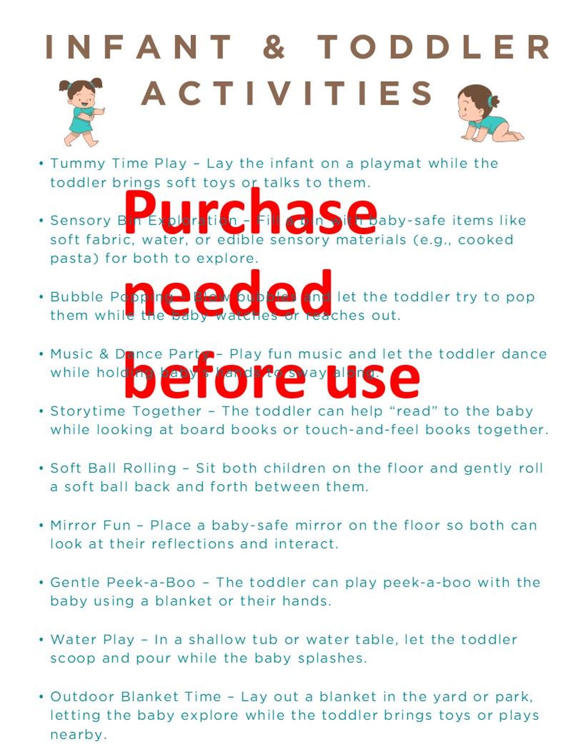 Nanny & Caregiver Handbook Template - Etsy