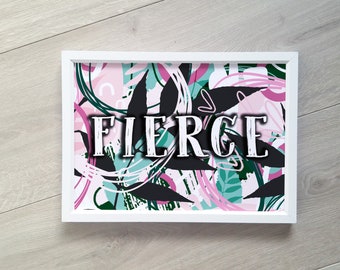 Fierce Font - Etsy