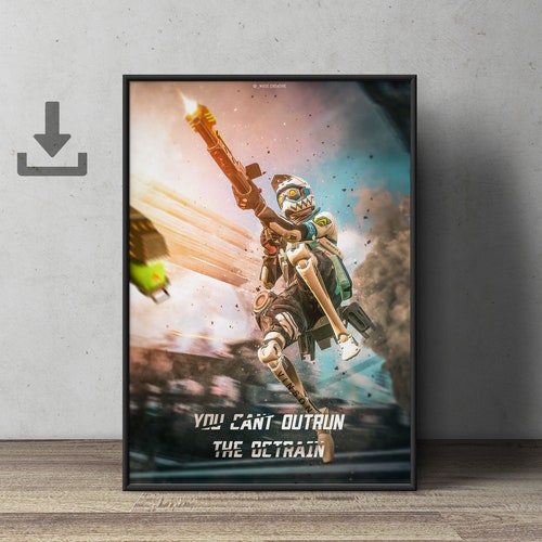 Octane Apex Legends Samurai Poster Octane Samurai Apex - Etsy