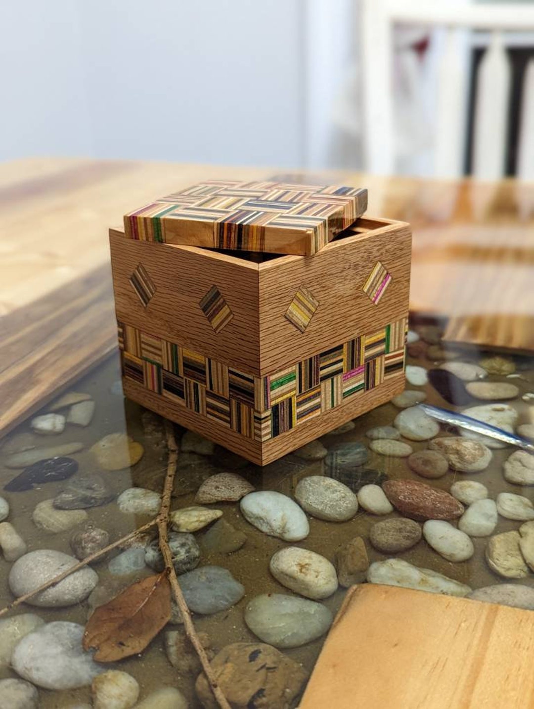 Decorative Wood Skateboard Box - Etsy