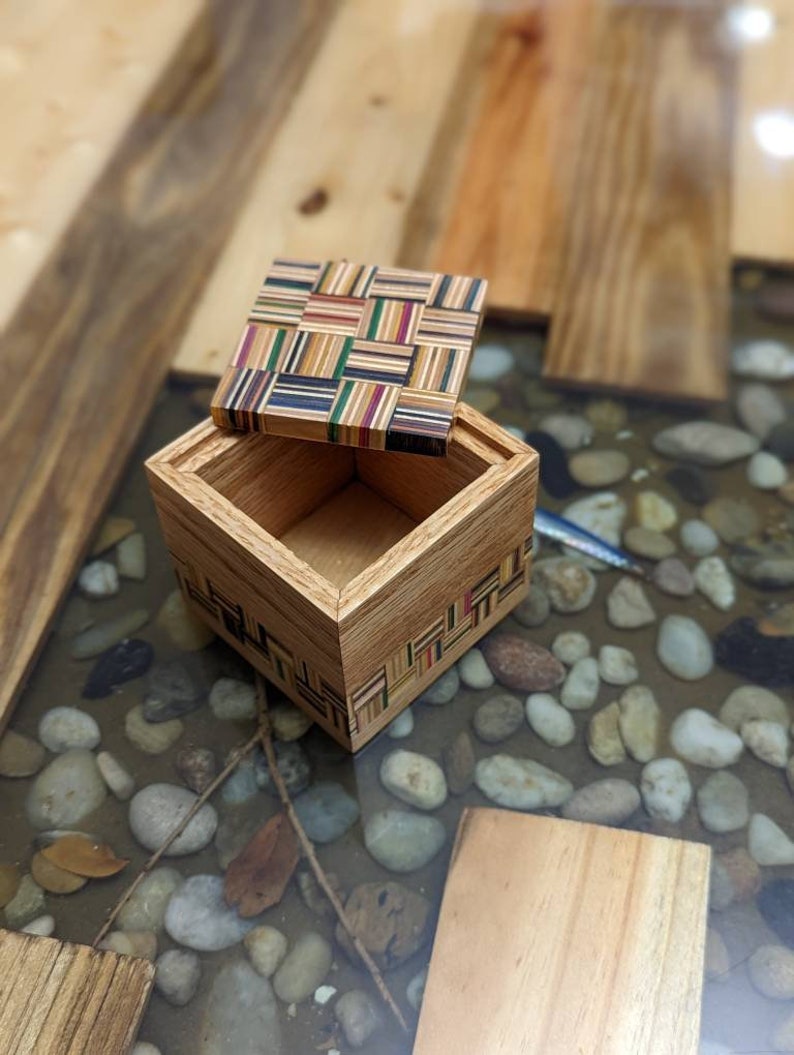 Decorative Wood Skateboard Box - Etsy