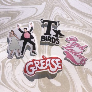 Grease Stickers//vinyl Decal//laptop/water Bottle/decoration - Etsy