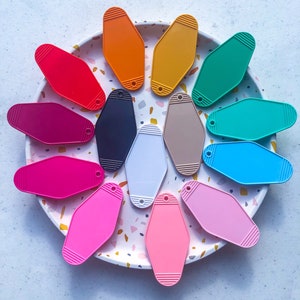 Iced Coffee White Motel Keychain - Etsy