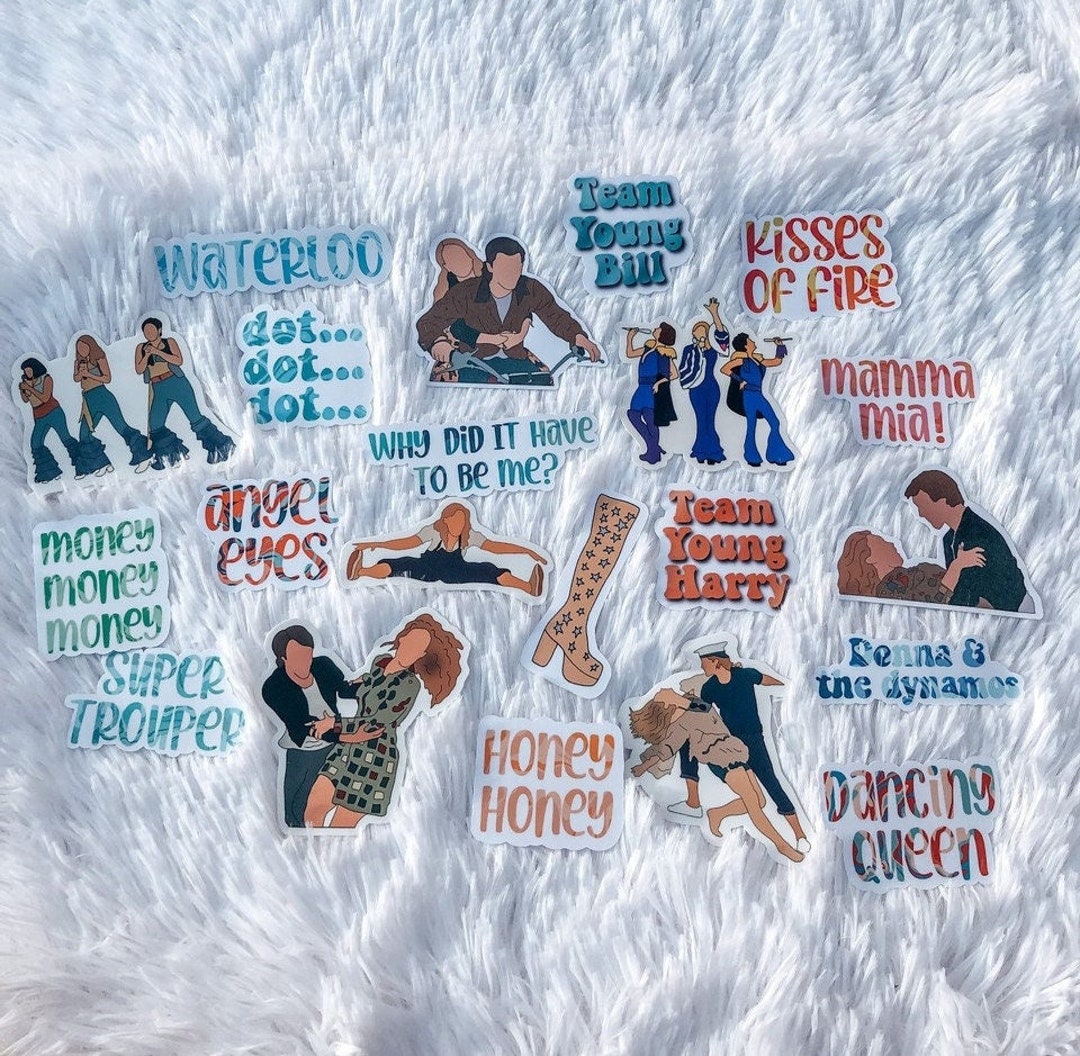 Mamma Mia Stickers - Etsy