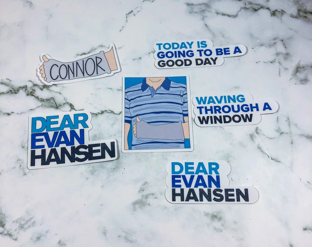 Dear Evan Hansen Stickers/vinyl Decal//laptop/water - Etsy