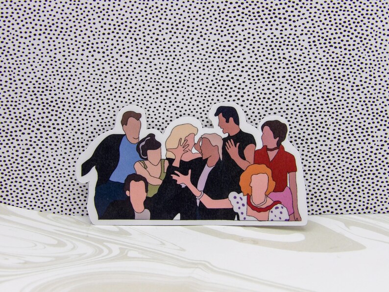 Grease Stickers//vinyl Decal//laptop/water Bottle/decoration - Etsy