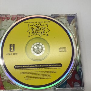 Vintage 1990's Nickelodeon RUGRATS the Movie CD Soundtrack - Etsy