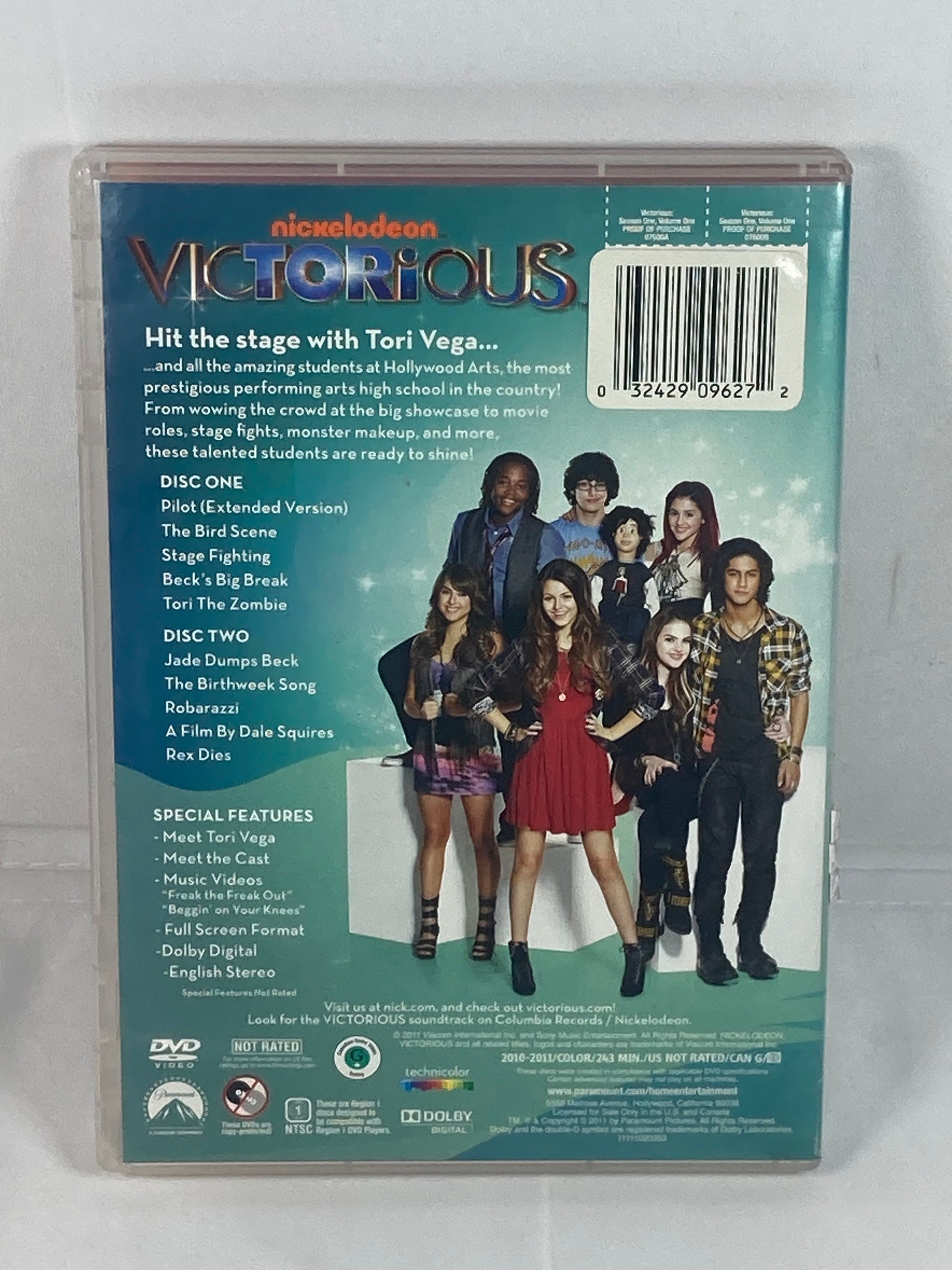 Nickelodeon Victorious Season One Volume One DVD - Etsy