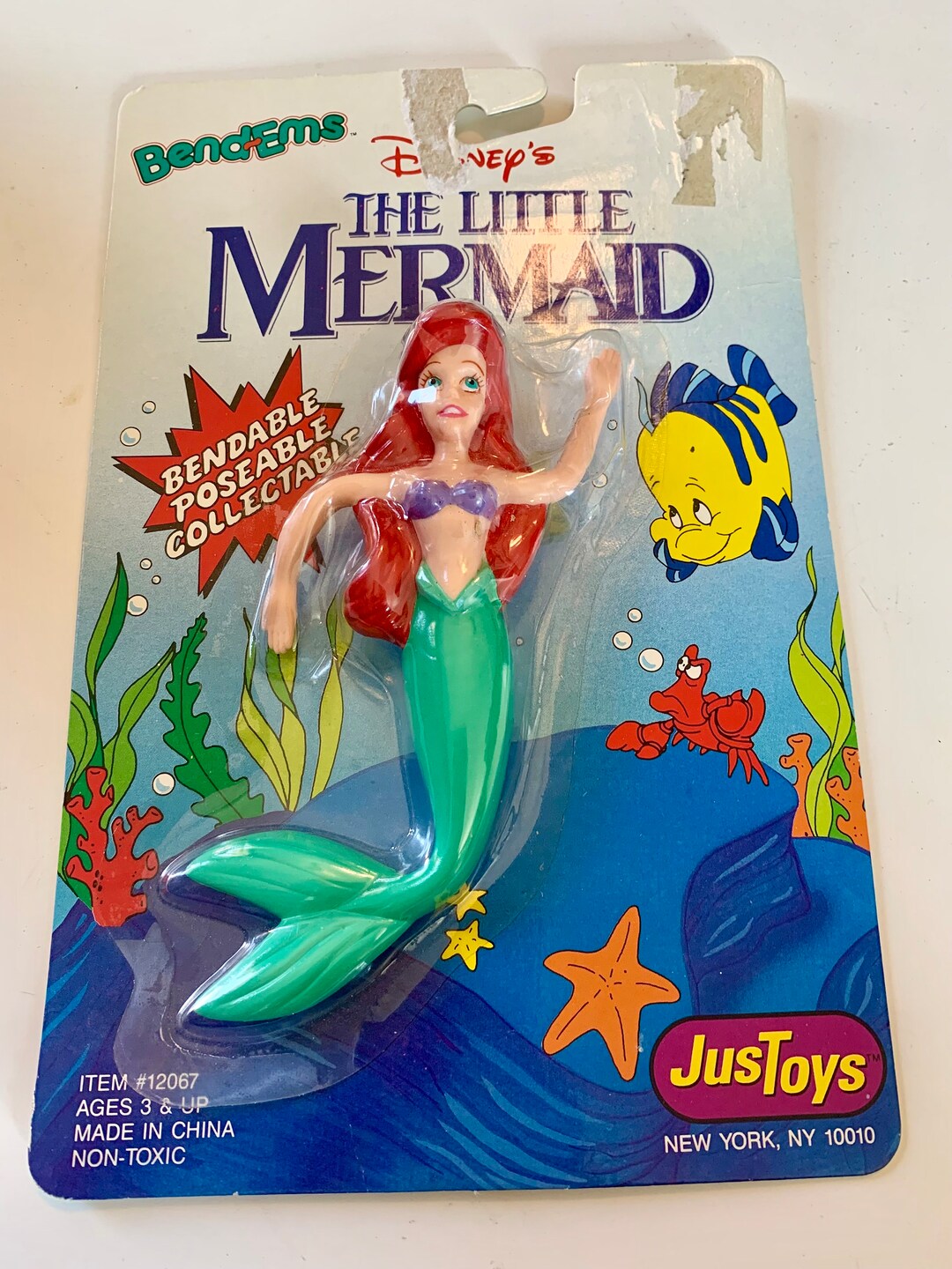 Vintage Walt Disney’s the Little Mermaid Ariel Bend-ems Figure- New - Etsy