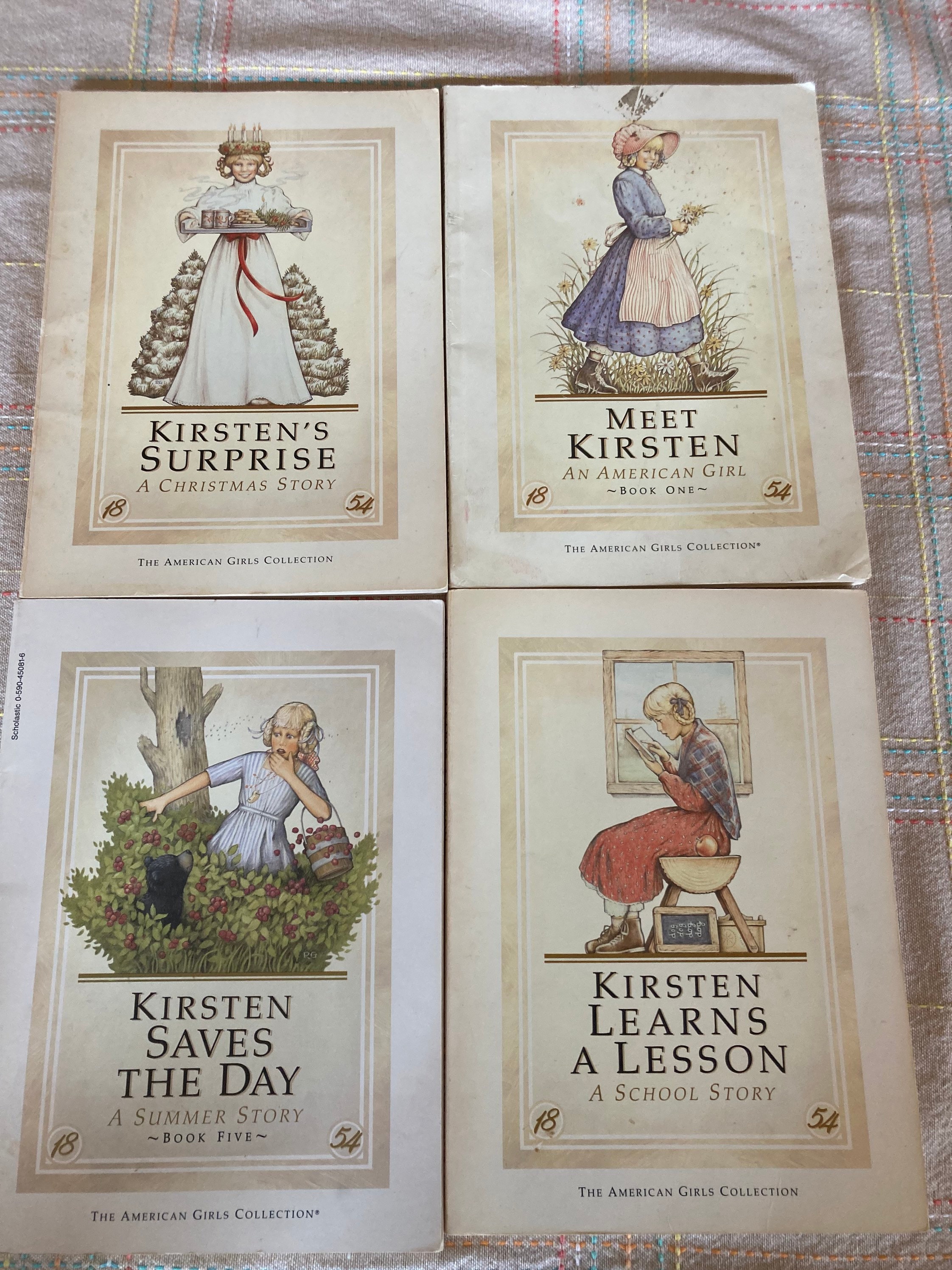 American Girl Doll Kirsten Books