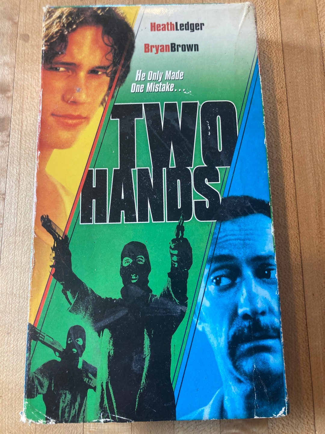 Vintage 1999 two Hands VHS Tape Heath Ledger - Etsy