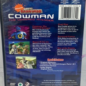 Nickelodeon Back at the Barnyard "cowman, the Udder Avenger" DVD - Etsy