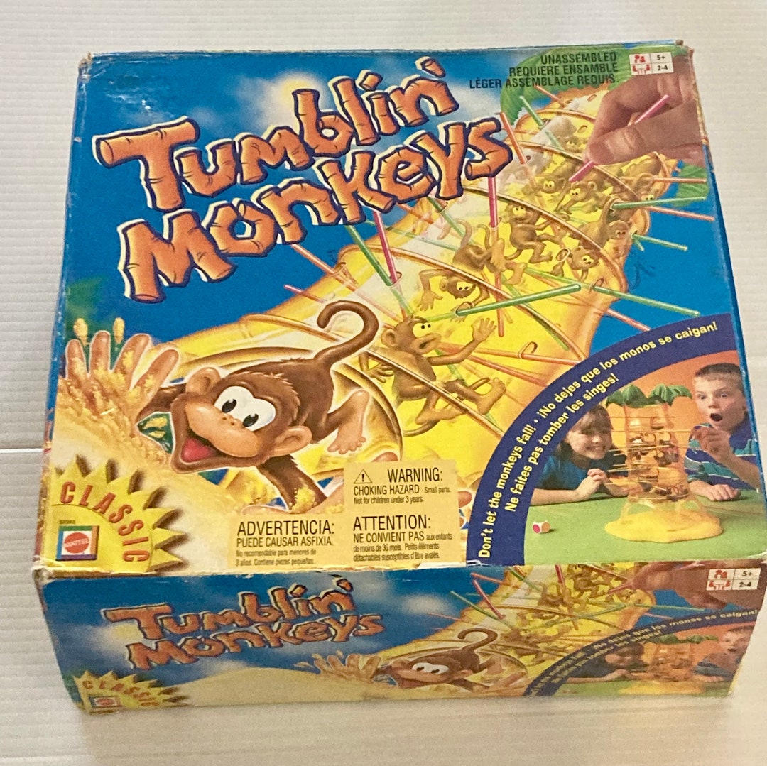 Vintage 1990's Tumblin' Monkeys Game Mattel - Etsy